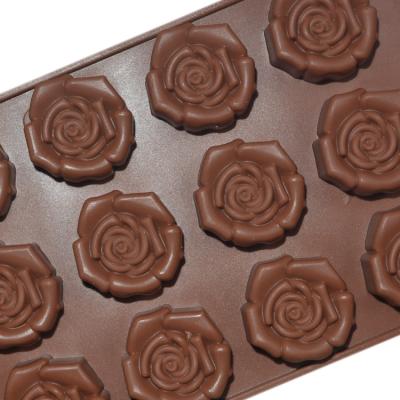 China Flexibel siliconen chocoladevormbakje voor zelfgemaakte chocolade Te koop
