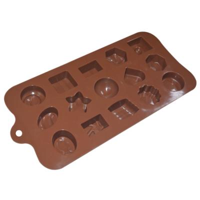 Cina MHC Grado alimentare Stile natalizio 3D Silicone Cioccolato Muffa all'ingrosso Bpa Free in vendita