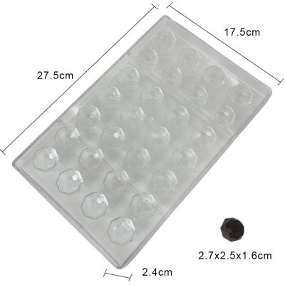 China MHC Hard Plastic Small Chocolate Pastry Mold Bpa Free Food Grade Silicone à venda