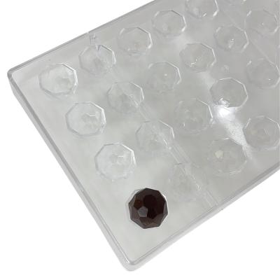 China MHC Hard Plastic Small Chocolate Pastry Mold Bpa Free Food Grade Silicone à venda