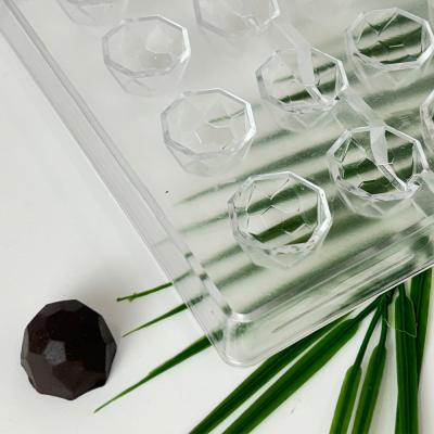China MHC Hard Plastic Small Chocolate Pastry Mold Bpa Free Food Grade Silicone à venda