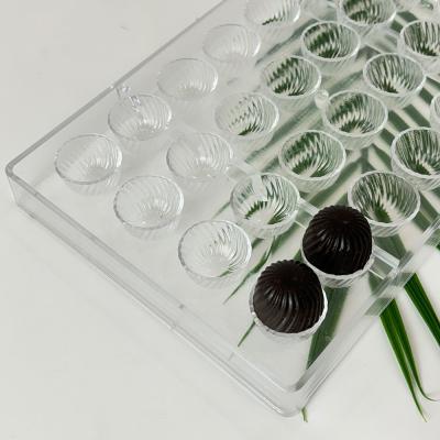 Cina MHC Forme di cioccolato in silicone di alta qualità di qualità alimentare di plastica dura di piccole dimensioni in vendita