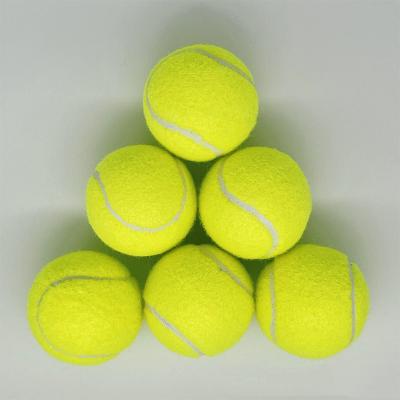 China Durable Rubber Dog Tennis Training Chew Toy High Elastic Training Mini Tennis Ball Suitable For Training Games for sale