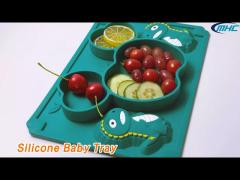 Comida Silicone-Bandeja für Babys libero di luce, leggero ed ecologico