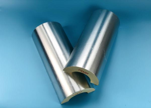 Quality Eco Friendly Polyiso Pipe Insulation ,HDPIR Polyisocyanurate Foam Material Pipe for sale