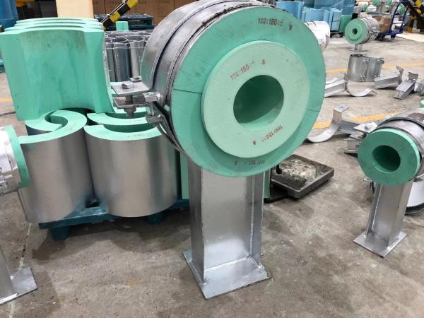 Quality 160K Liquid Nitrogen Pipeline Supports Double Pipe Insulated Pipe Supports for sale
