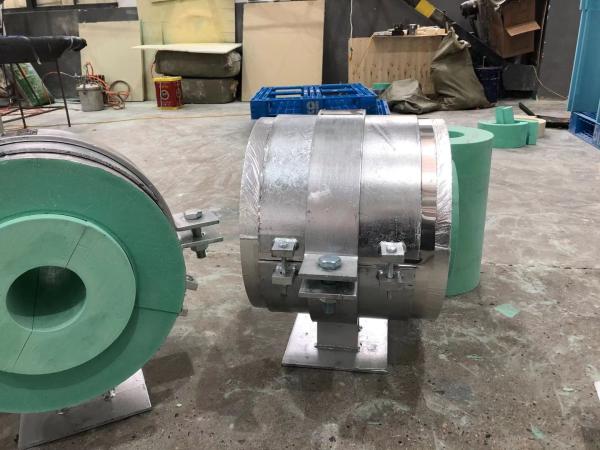 Quality 160K Liquid Nitrogen Pipeline Supports Double Pipe Insulated Pipe Supports for sale