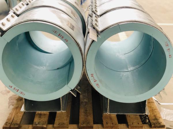 Quality Eco Friendly Sliding Pipe Insulation Supports DN400 16 Inchx50 For Petrochemical Plant for sale