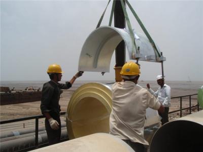 중국 고안전 제한 정지 파이프 지지대, 액화 가스 플랜트용 단열 파이프 행거 판매용