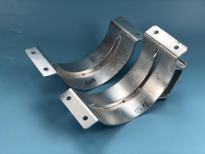 China Einzelne äußere Sicherungsring-Rohrschellen-Fittings für Rohrunterstützung zu verkaufen