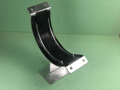 China Galvanized Carbon Steel Pipe Clamps With Two Outer Retaining Rings for sale