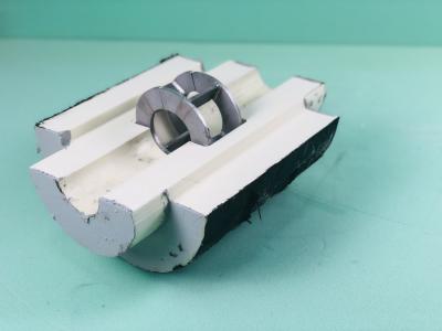 China Carbon Steel HD PIR Fixed Pipe Insulation Supports For Nitrogen Distribution for sale