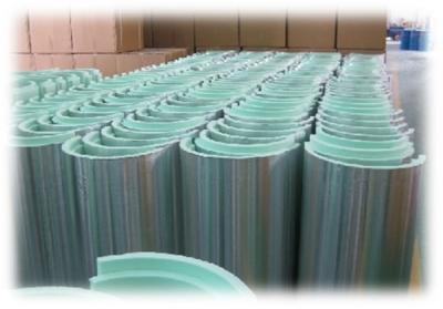 Chine Panneau isolant rigide en mousse de polyisocyanurate PIR de couleur verte, taille personnalisée à vendre