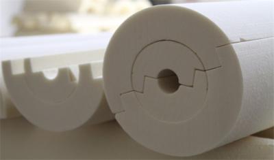 China Easy Cutting Polyisocyanurate Insulation Pipe Small Thermal Conductivity for sale
