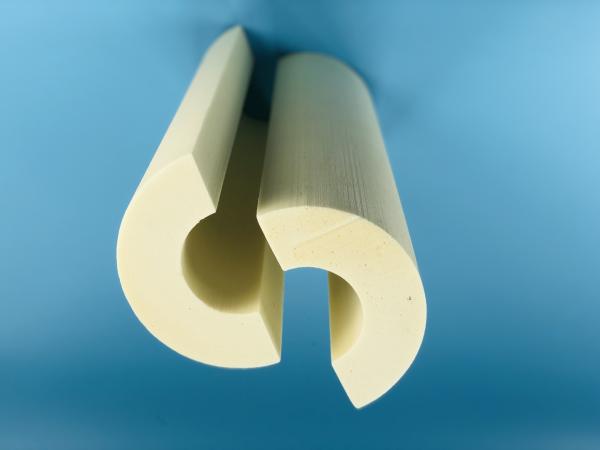 Quality Customized Rigid Polyiso Pipe Insulation Wrap PIR Pipe Shell Closed Cell Rigid for sale