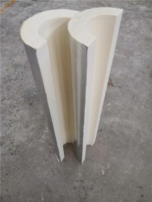 China High Density Thermal Insulation Material PIR Pipe High Tensile Strength for sale