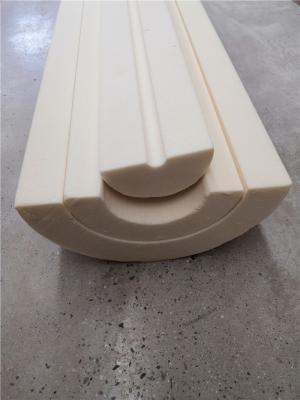 China Flame Resistant Polyisocyanurate Foam Pipe Insulation Easy Cutting 40kg/M3 Density for sale