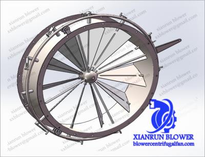 Cina Guida Vane Adjust Door degli accessori del ventilatore centrifugo del volume di aria in vendita