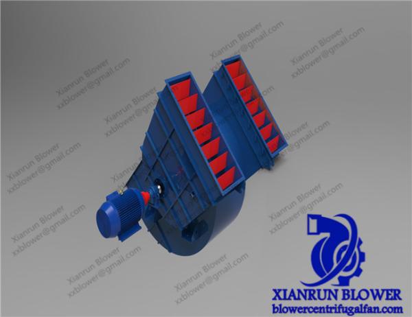 Quality F Model Double Inlet Centrifugal Fan Radial Fan Blower With Variable Frequency for sale
