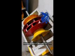 Pala degli accessori del ventilatore centrifugo di resistenza all'usura per le industrie chimiche
