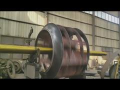 The balance of the centrifugal fan rotor