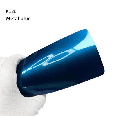 Cina K128 Metal Blue TPU Color Vernice auto pellicola di protezione avvolgimento metallico avvolgimento in vinile in vendita