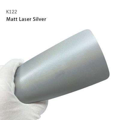 Cina K122 Matt Laser Silver TPU Color Car Paint Protective Film Matte Car Wrap in vendita