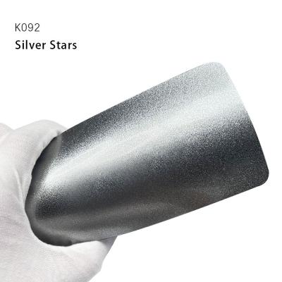 Cina K092 Silver Stars TPU Color Car Paint Protective Film Glitter Car Wrap in vendita