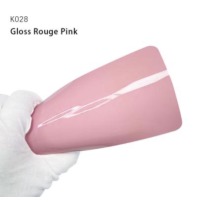 Cina K028 Gloss Rouge Pink TPU Color Vernice auto Protezione Film Auto Wrap Sticker in vendita