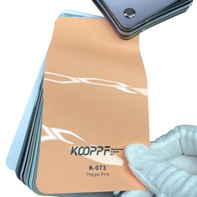 Cina Peppa Pink TPU Color Auto Vernice Protezione Film Color Vinyl Wrap 7.5mil K-073 in vendita