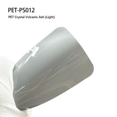 Cina PET-PS012 PET cristallino di cenere vulcanica adesivo per auto resistente agli UV in vendita