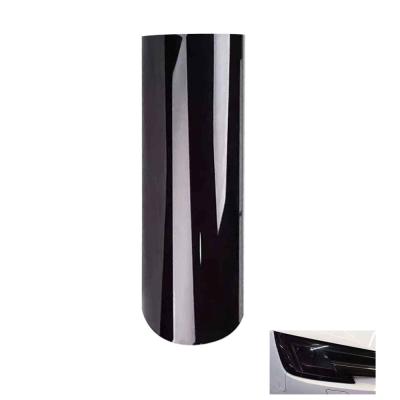 China Car Headlight Protection Film 3 Year Warranty TPU Smoked Black Car Lamp Film for sale