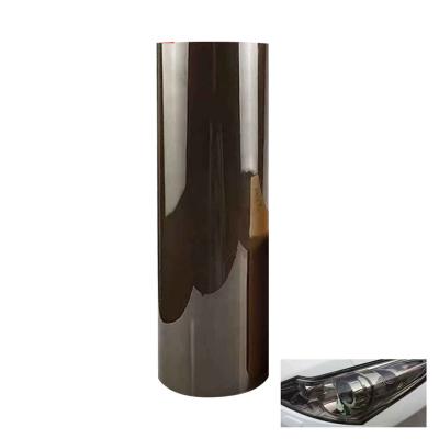China High Glossy Strong Tensile Automotive Uv TPH Headlight Taillight Tint  Film for sale