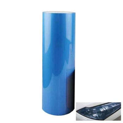 China Anti-scratch TPH PPF Blue Headlight vinyl wrap Car Lamp Film 0.3*15M Film for sale