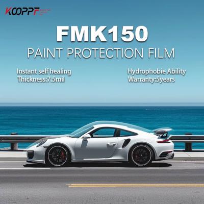 Chine FMK150 PPF transparent 5 ans garantie épaisseur 7.5 mil TPU rouleau de film d'emballage de voiture à vendre