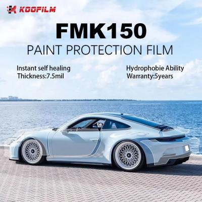 China Car Body Wrap Film 7.5mil Thickness High Gloss Clear TPU PPF Film for sale