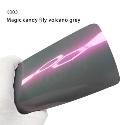 China K003 Magic Candy Flip Vulcão Cinza Cor Cor de Carro Proteção de Pintura Film personalizado à venda