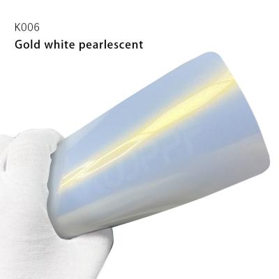 China k006 Gold White Pearlescent Color Car Paint Protection Film for sale