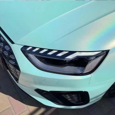 Cina PET Matte Laser Blu PPF Vinyl Wrap 7.5mil Color Paint Protective Film in vendita