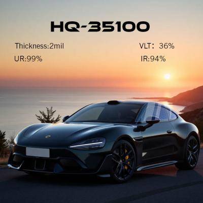 China High Performance 36% VLT 94% IRR Customized Window Film Self Healing PPF Film for sale