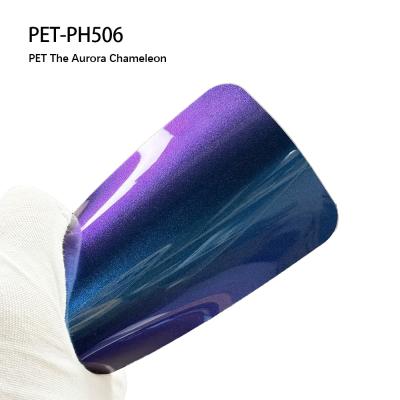 Cina PET The Aurora Chameleon Car Vinyl Wrap Decoration Film Auto Body Sticker in vendita