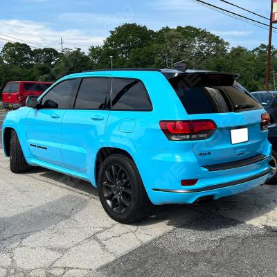 China Gloss Sky Blue Car Wrapping Film TPU Coloured Ppf Paint Protection Film For Cars for sale