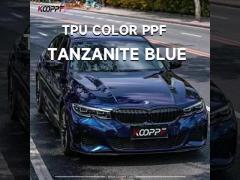 K074 Tanzanite Blauw TPU Kleur Auto Verf Beschermingsfilm Auto Vinyl Wrap