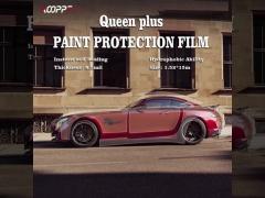 Queen Plus Instant Self Healing Car Protection Film Transparent Anti Scratch TPU PPF Wrap