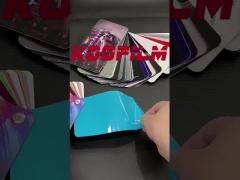 K020 Gloss Miami Blauw TPU Kleur Auto Wrap Film Vinyl Roll