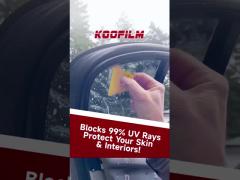 Car window film Blocks 99% UV Rays Protect Your Skin& Interiors!