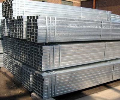 China Hot Dipped Galvanized Hollow Section Galvanized Square Pipe For Fence Post for sale