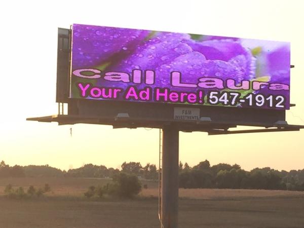 Anti UV Fixed Outdoor Led Display Board Advertising Screen 48x24
