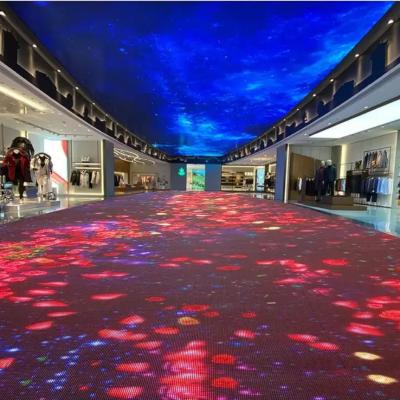 China 2.6mm 1000Nits Interactive LED Floor Display 16Bit Grayscale Custom for sale