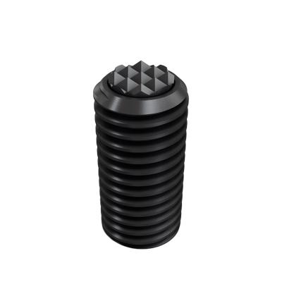 China Serrated Gripper Screw High Hardness Clamping Round Head Screw for sale